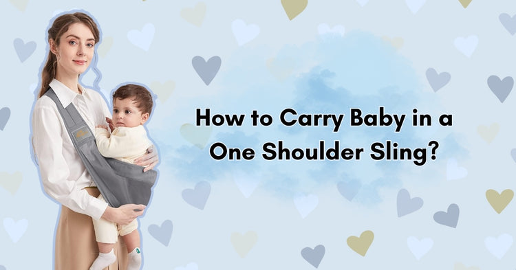 How to Carry Baby in a One Shoulder Sling | Expert Mom Tips – Baby World